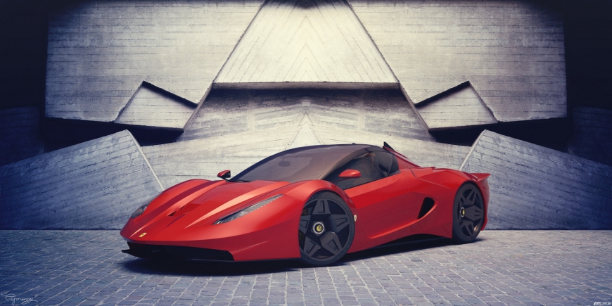 Concept Ferrari Venus creat de un designer român | carakoom.com