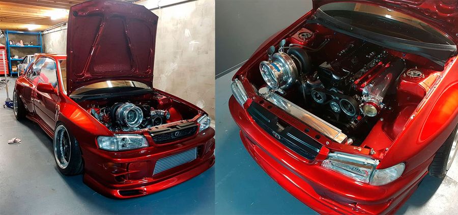 Необычный проект из Новой Зеландии: Subaru Impreza WRX с турбированным ...