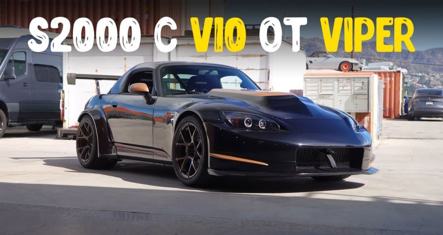 Дикий свап: Honda S2000 с V10 от Dodge Viper | carakoom.com