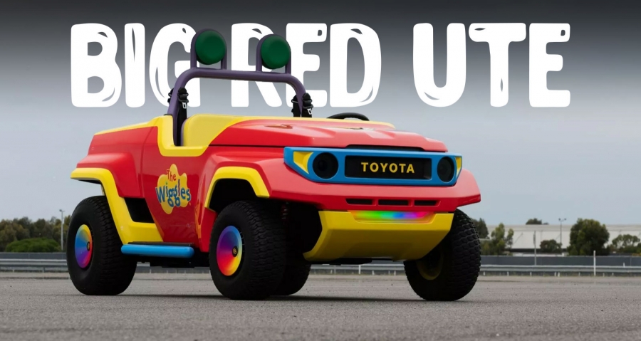 Toyota использовала стилистику FJ Cruiser в детском электромобиле Big ...